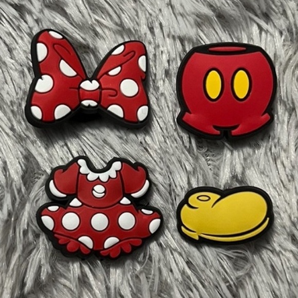 CROCS | Jewelry | Mickey Mouse Croc Charm Set | Poshmark